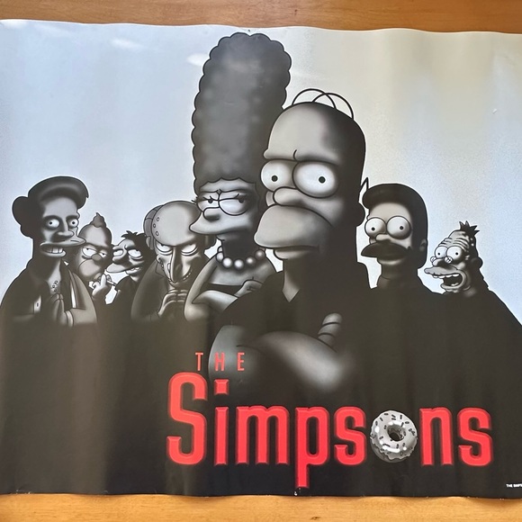 Vintage | Art | Vintage 20 The Simpsons Poster Tv Parody Sopranos 15857 ...